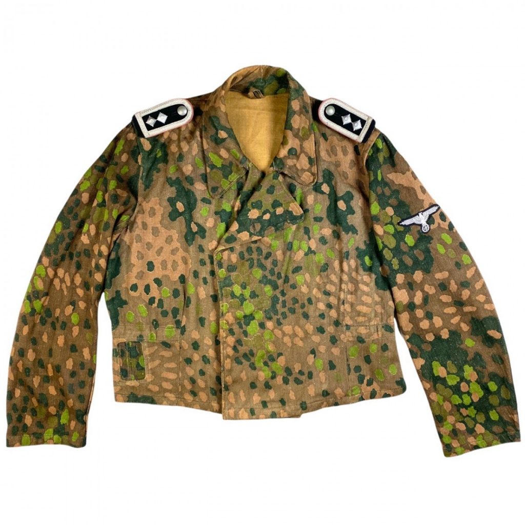 Original WWII German Waffen-SS Panzer camouflage wrap - Oorlogsspullen ...