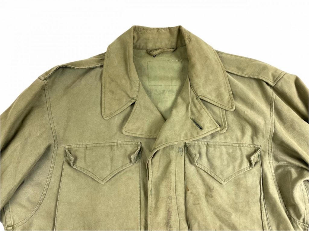 Original WWII US M-1943 field jacket - Oorlogsspullen.nl - Militaria shop