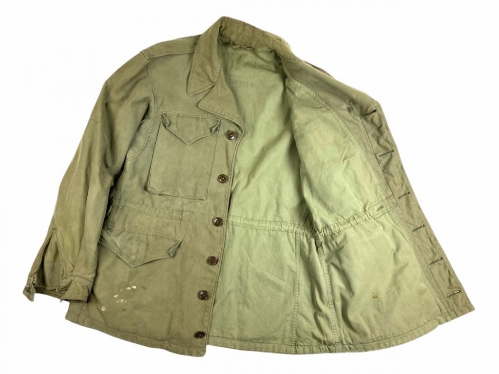 Original WWII US M-1943 field jacket - Oorlogsspullen.nl - Militaria shop