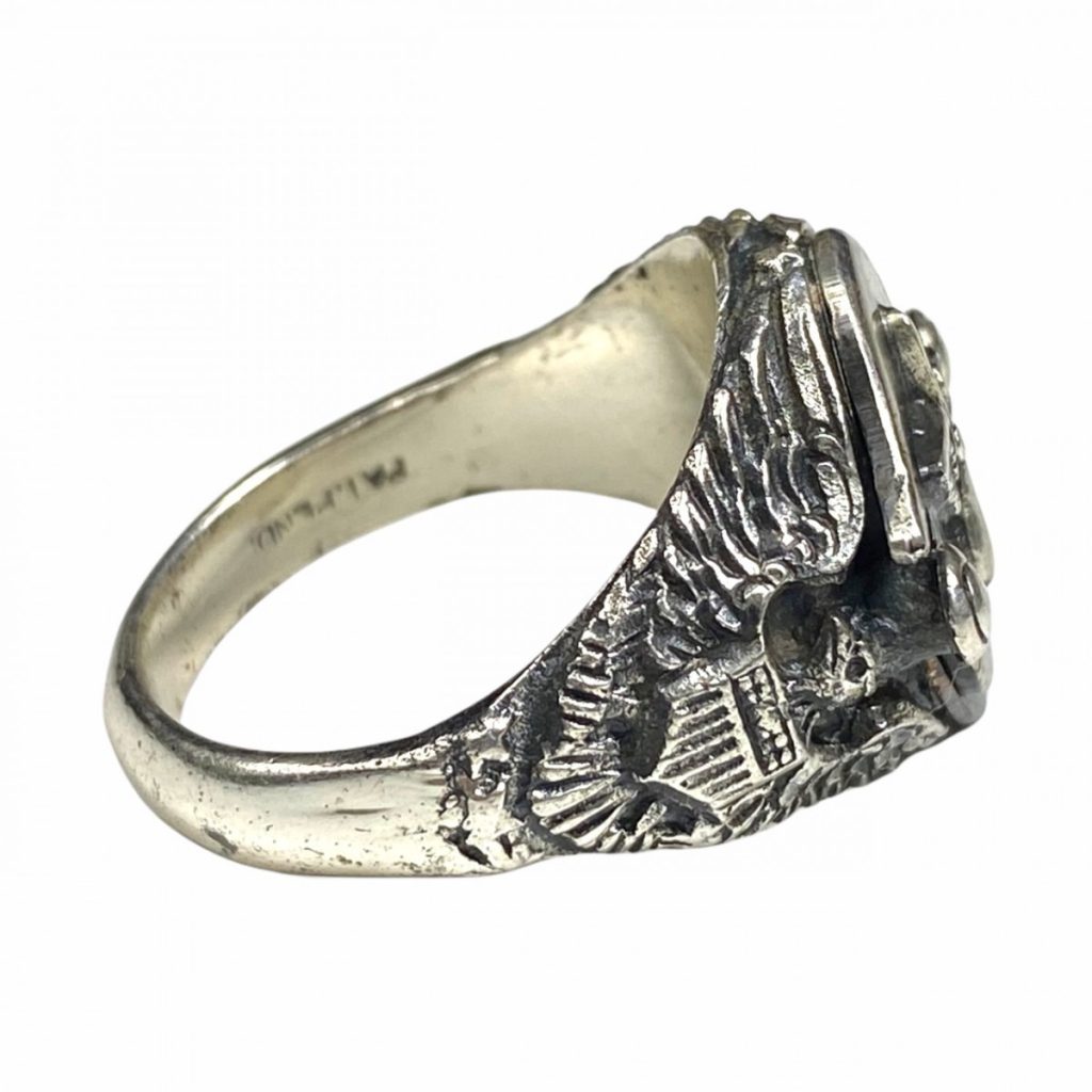 Original WWII USAAF pilot ring - Oorlogsspullen.nl - Militaria shop