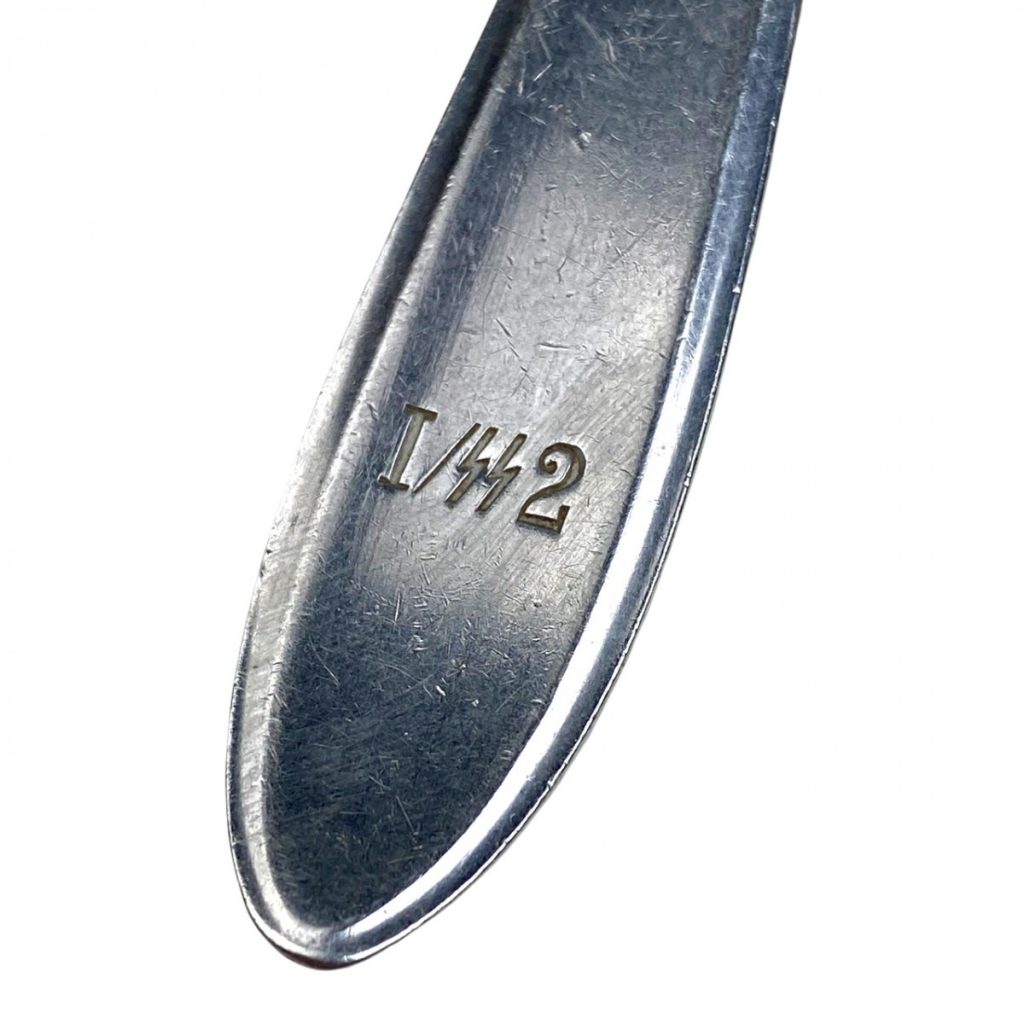 Original WWII German Waffen-SS spoon - Oorlogsspullen.nl - Militaria shop