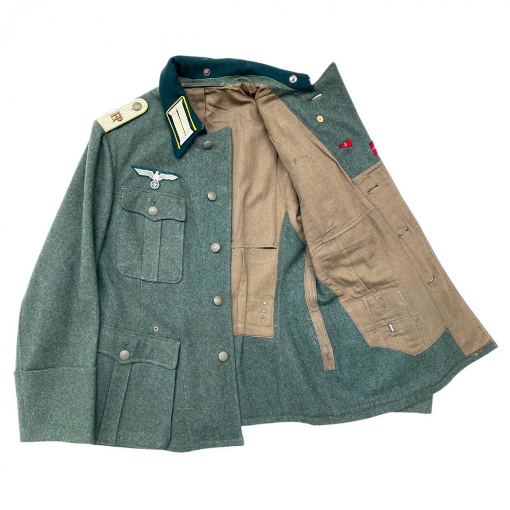 Original WWII German M40 Feldpost uniform - Hugo Boss - Oorlogsspullen ...