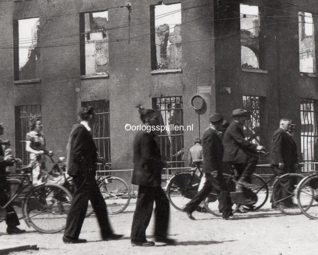 Original WWII Dutch photo Rotterdam May 1940 - Oorlogsspullen.nl ...
