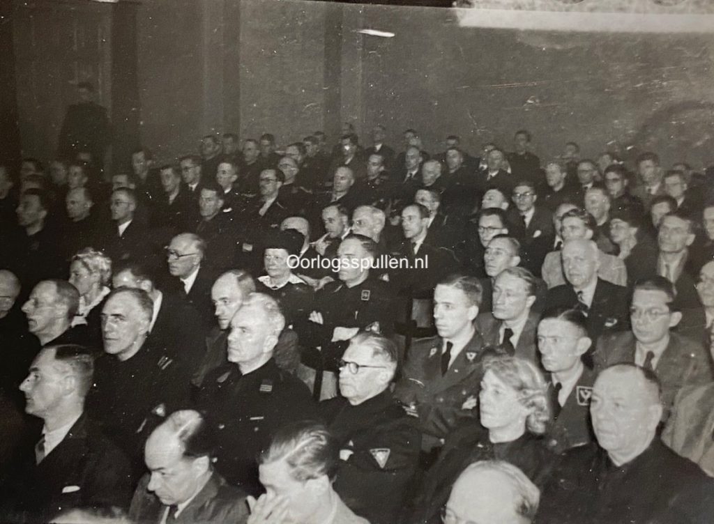 Original WWII Dutch NSB photo set - NSB meeting in Den Haag ...
