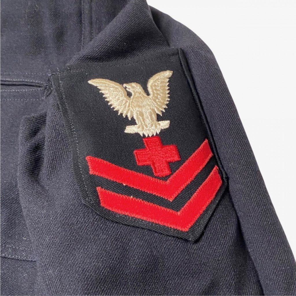Original WWII US Navy medical uniform - Oorlogsspullen.nl - Militaria shop