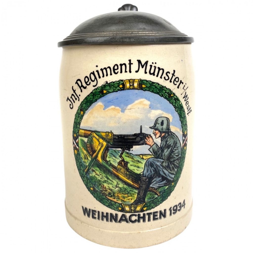 Original WWII German WH beer mug - Oorlogsspullen.nl - Militaria shop