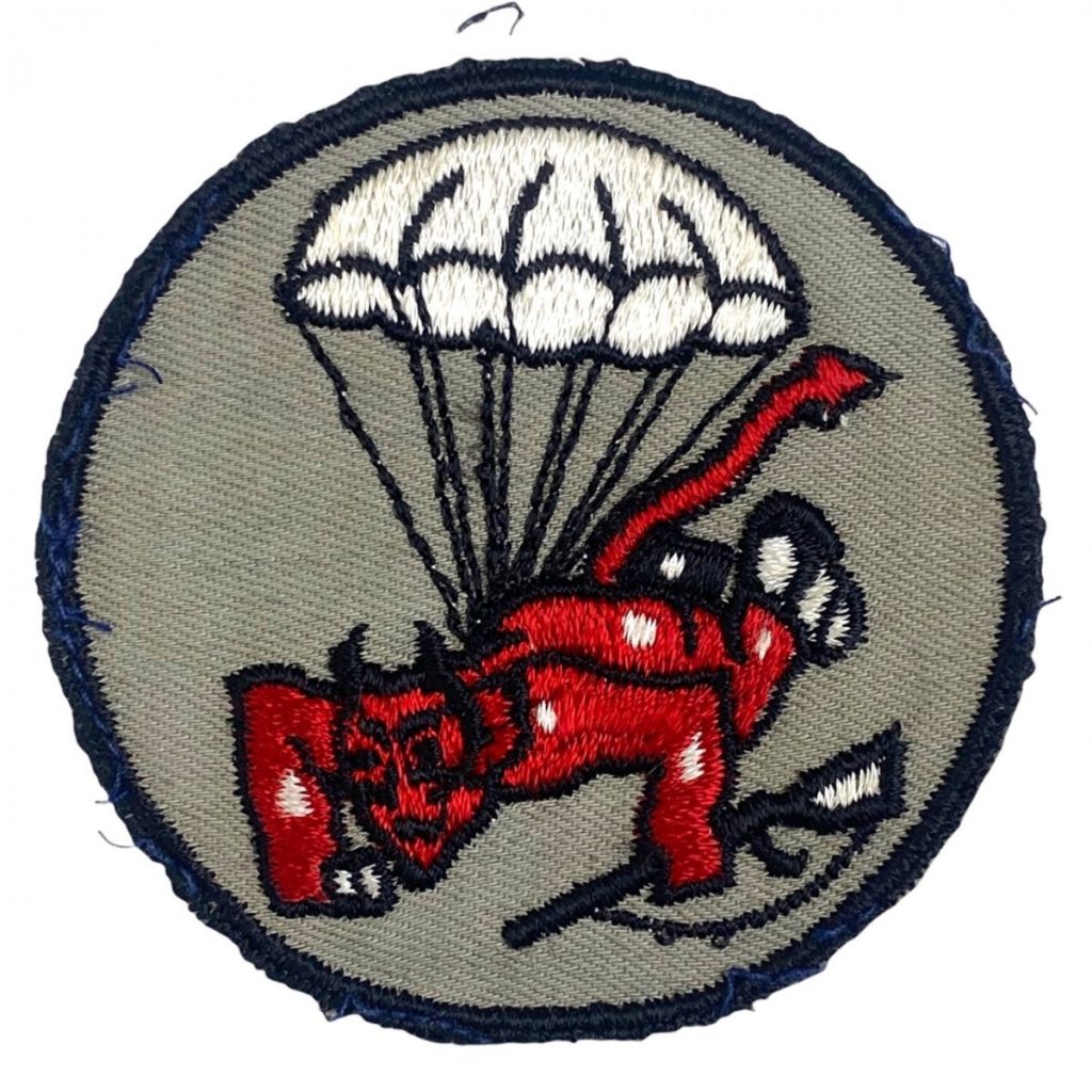 Original WWII US Airborne 508th PIR ‘Red Devils’ pocket patch ...