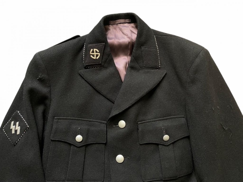 Original WWII Norwegian Germanske SS Norge tunic - Oorlogsspullen.nl ...