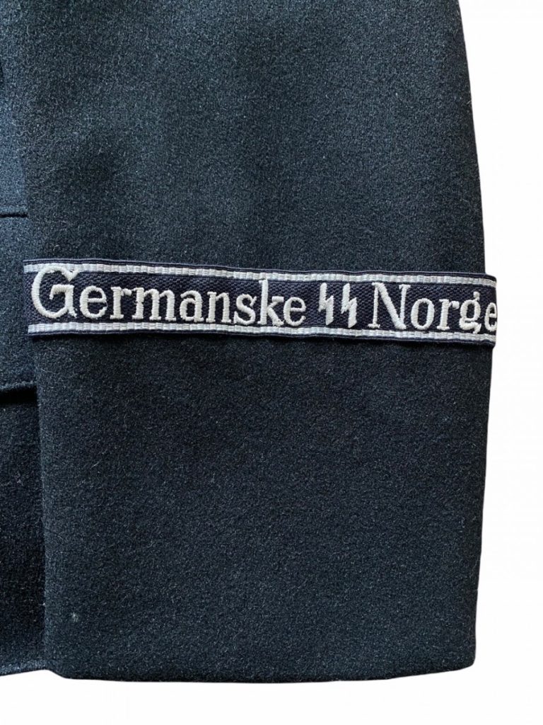 Original WWII Norwegian Germanske SS Norge tunic - Oorlogsspullen.nl ...