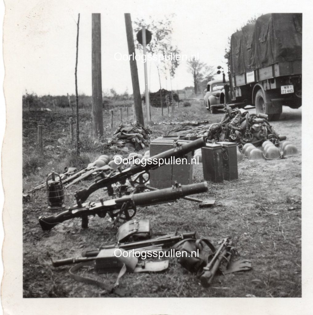 Original WWII German May 1940 photo Netherlands captured Dutch material ...