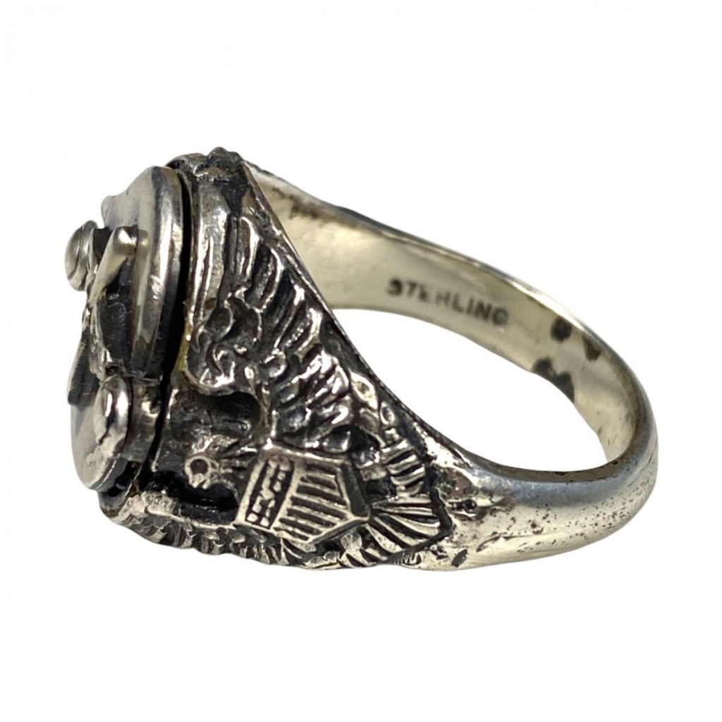 Original WWII USAAF pilot ring - Oorlogsspullen.nl - Militaria shop