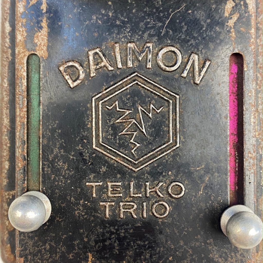 Original WWII German Daimon Telko Trio flashlight - Oorlogsspullen.nl - Militaria shop
