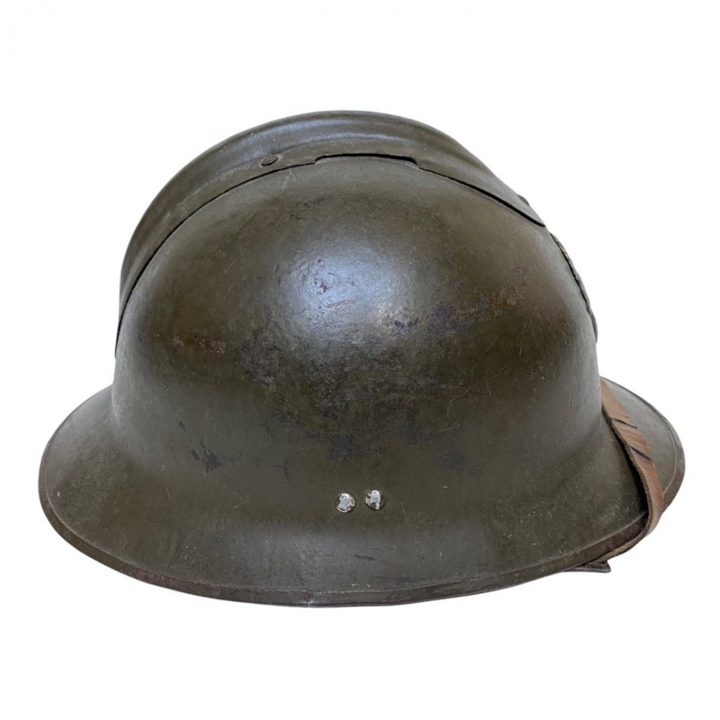 Original WWII French Adrian helmet 1944 - Oorlogsspullen.nl - Militaria ...