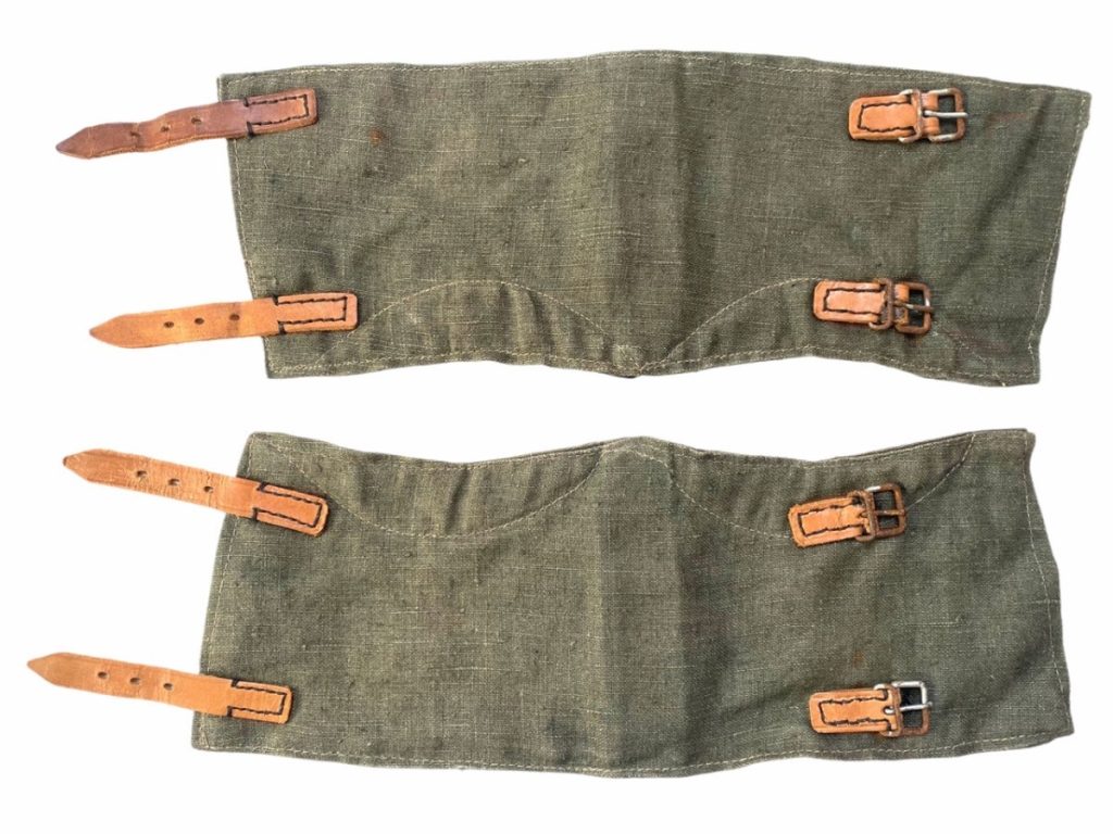 Original WWII German WH gaiters - Oorlogsspullen.nl - Militaria shop