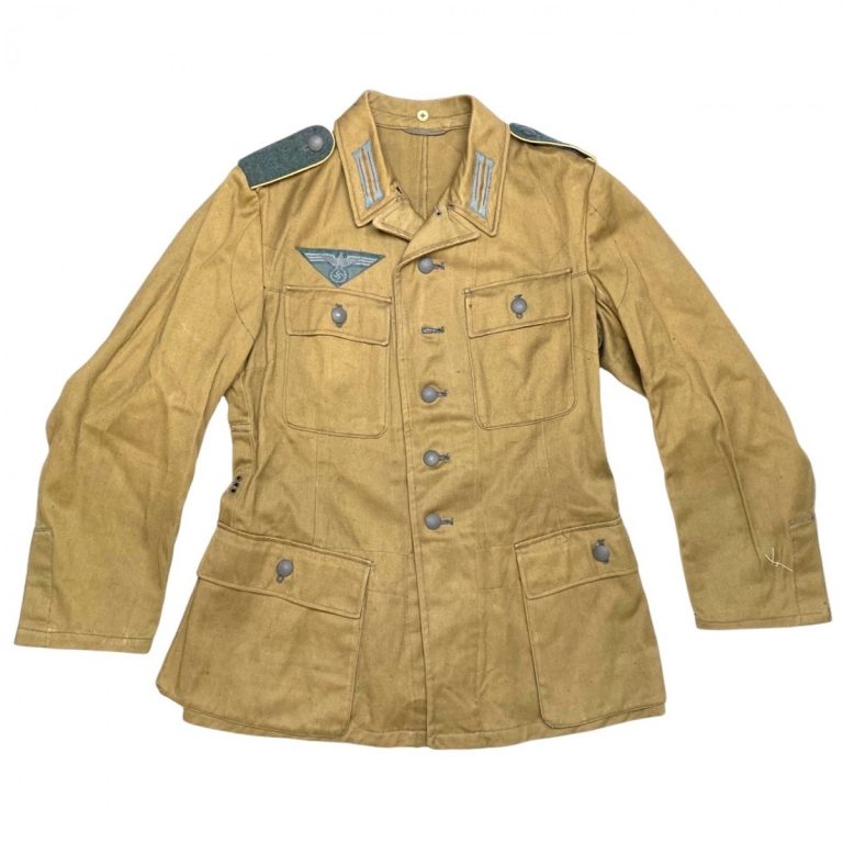 Original WWII German Tropical M43 jacket - Oorlogsspullen.nl ...