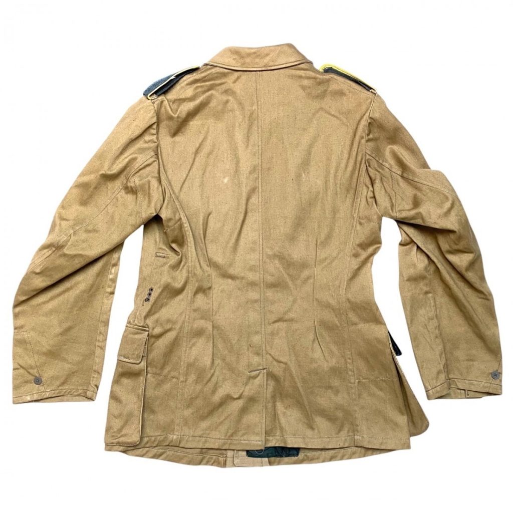 Original WWII German Tropical M43 jacket - Oorlogsspullen.nl ...