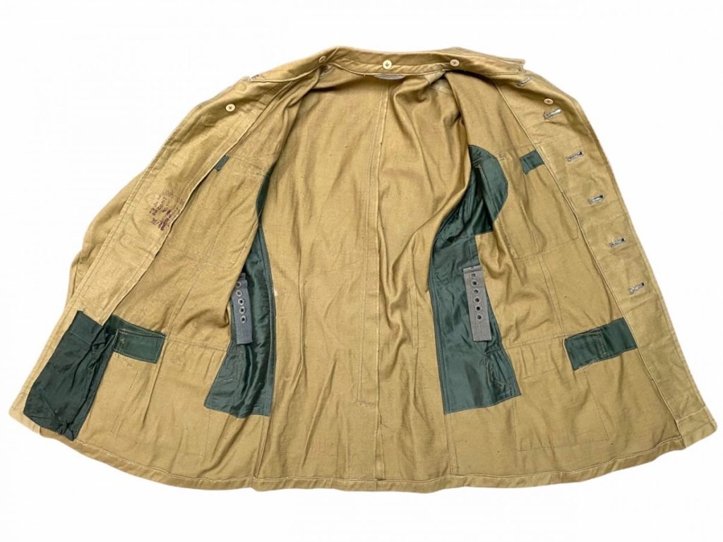 Original WWII German Tropical M43 jacket - Oorlogsspullen.nl ...