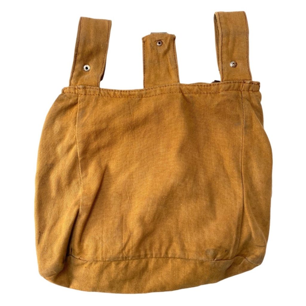 Original WWII German Hitlerjugend bread bag and field bottle ...