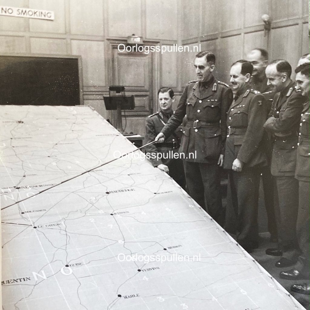 Original WWII British photo set 'Planning the European invasion ...