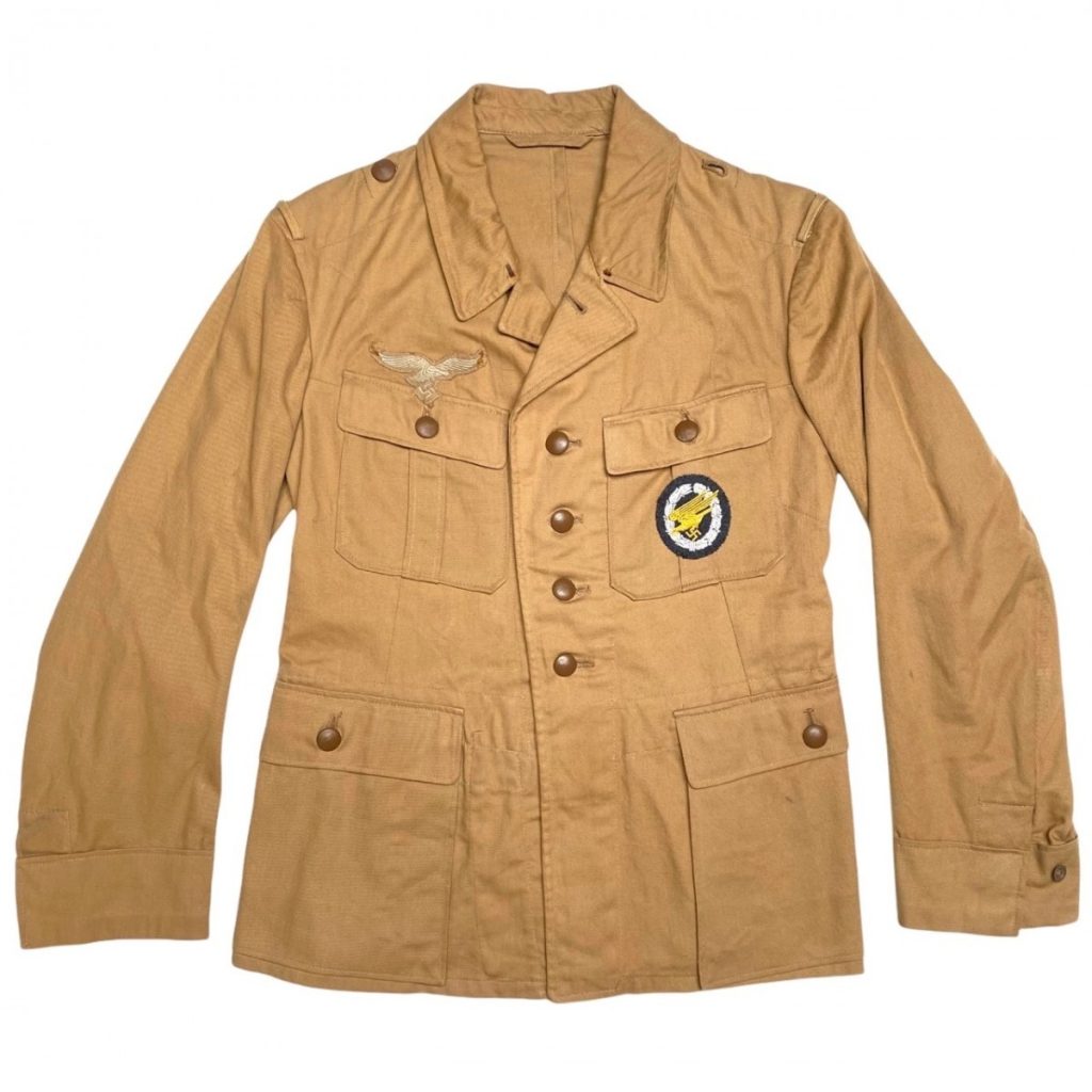 Original WWII German Luftwaffe tropical tunic - Oorlogsspullen.nl ...