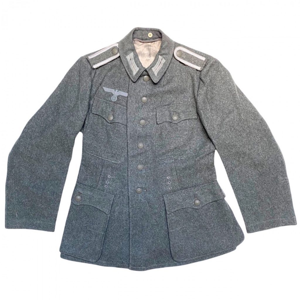 Original WWII German WH M42 infantry jacket - Oorlogsspullen.nl ...