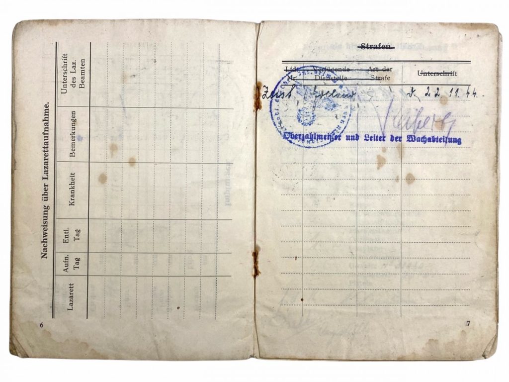 Original WWII Dutch Wachabteilung ausweis and forged Dutch ID card ...