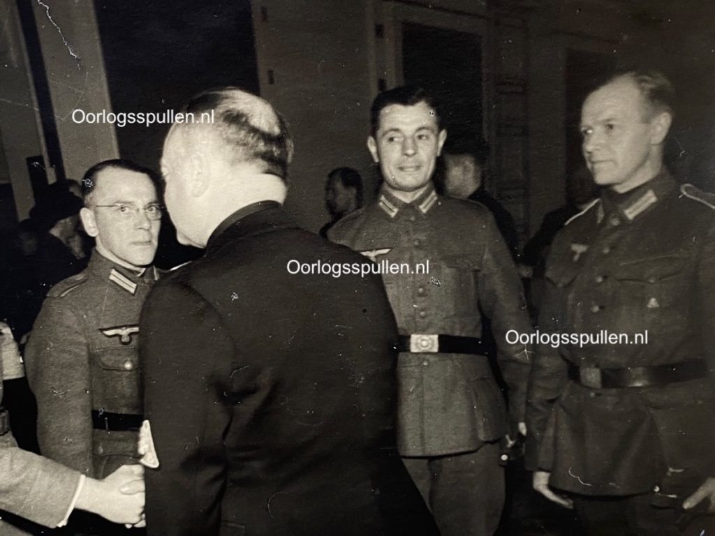 Original WWII Dutch volunteer photo with Anton Mussert autograph ...