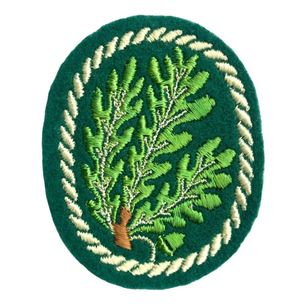 Original WWII German WH Jäger insignia - Oorlogsspullen.nl - Militaria shop