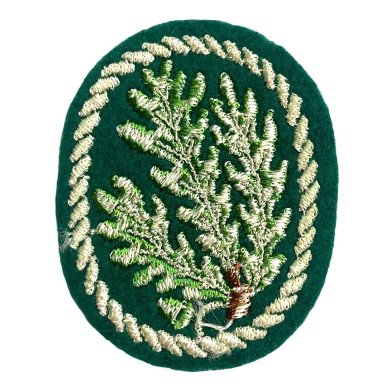 Original WWII German WH Jäger insignia - Oorlogsspullen.nl - Militaria shop