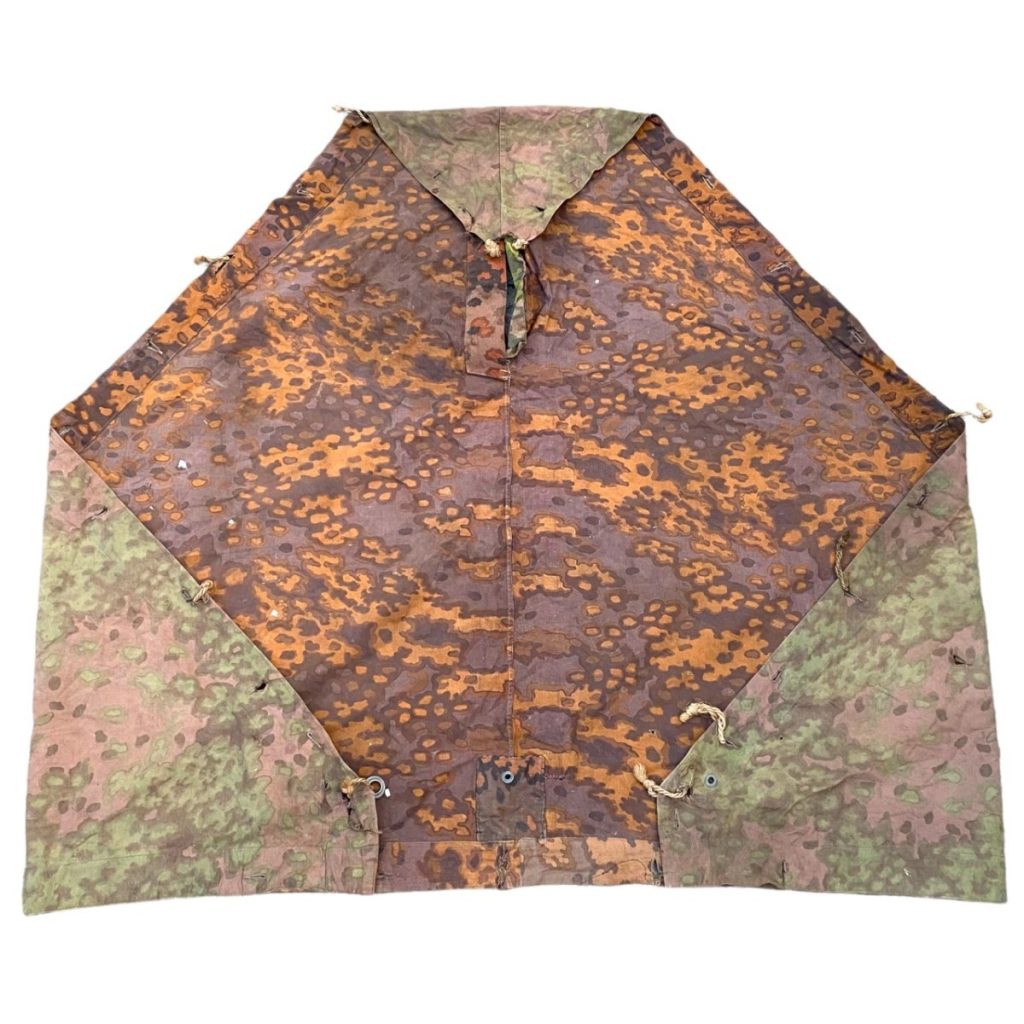 Original WWII German Waffen-SS Oak B Zeltbahn - Oorlogsspullen.nl ...