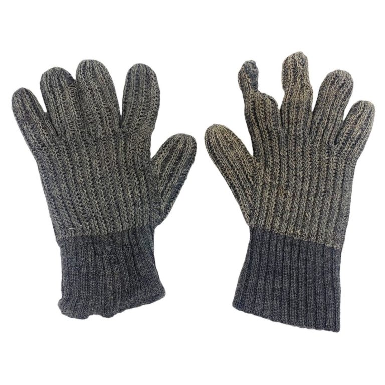 Original WWII German army gloves - Oorlogsspullen.nl - Militaria shop