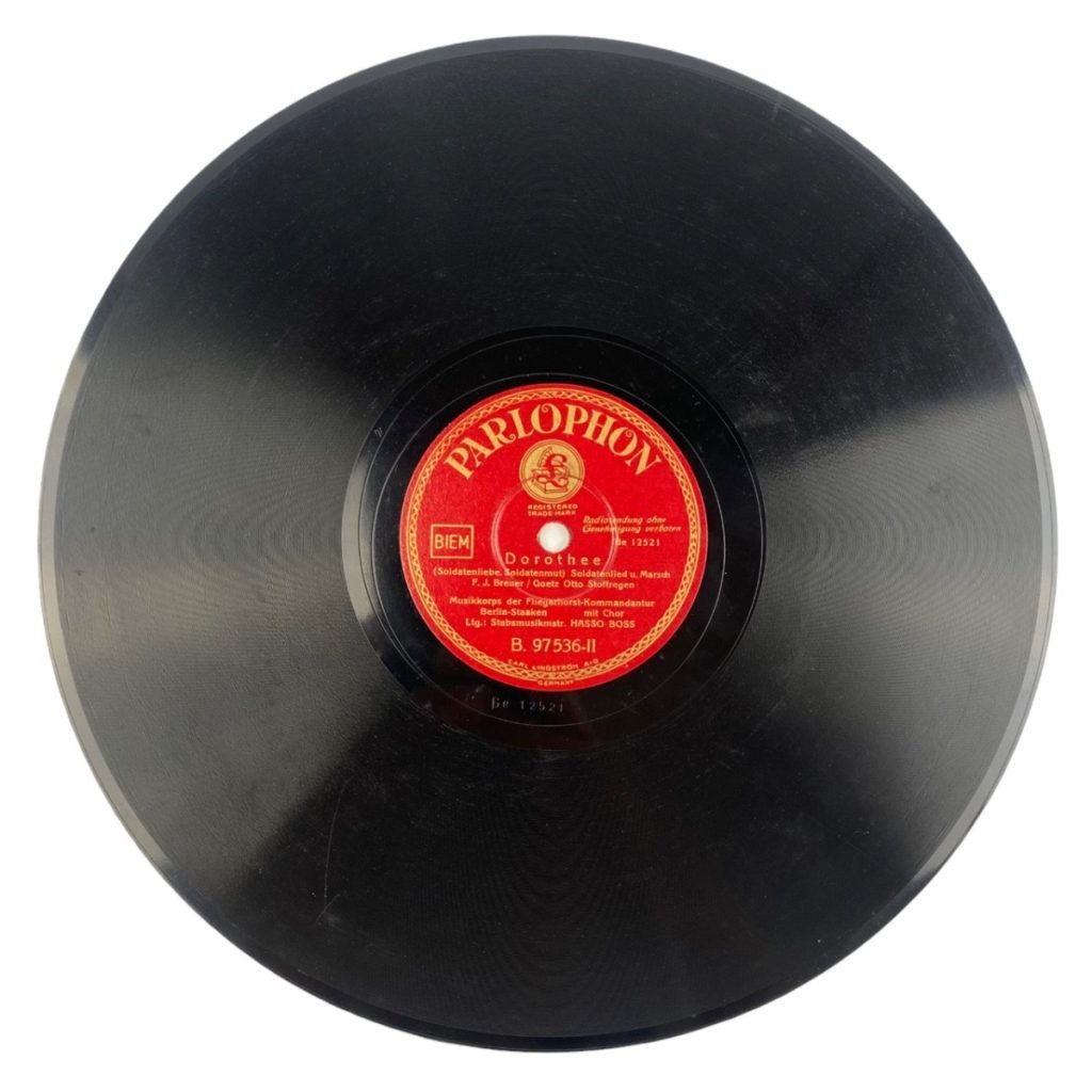 Original WWII German Luftwaffe record - Edelweiss & Dorothee ...