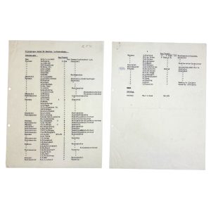 Original WWII Dutch NSB W.A. Heerban list Den Haag - Oorlogsspullen.nl ...