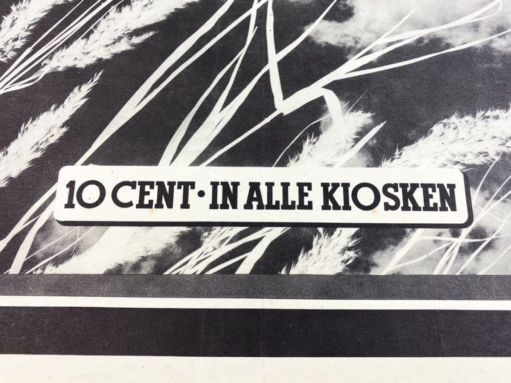 Original WWII Dutch SS poster - Storm het blad der Nederlandsche SS ...