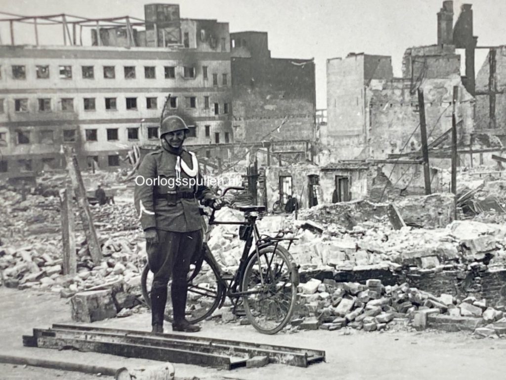 Original WWII Dutch Bombing of Rotterdam photo grouping - 14 May 1940 ...