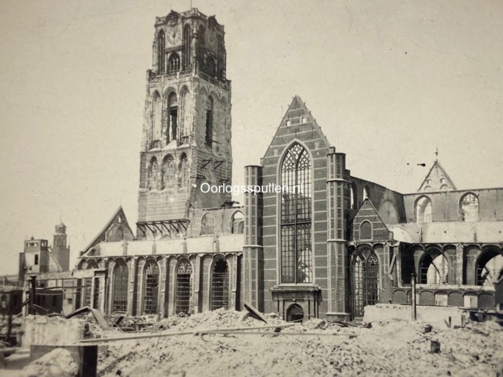 Original WWII Dutch Bombing of Rotterdam photo grouping - 14 May 1940 ...