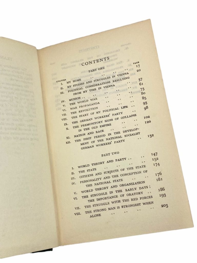 Original WWII British 'Mein Kampf' book - Oorlogsspullen.nl - Militaria ...