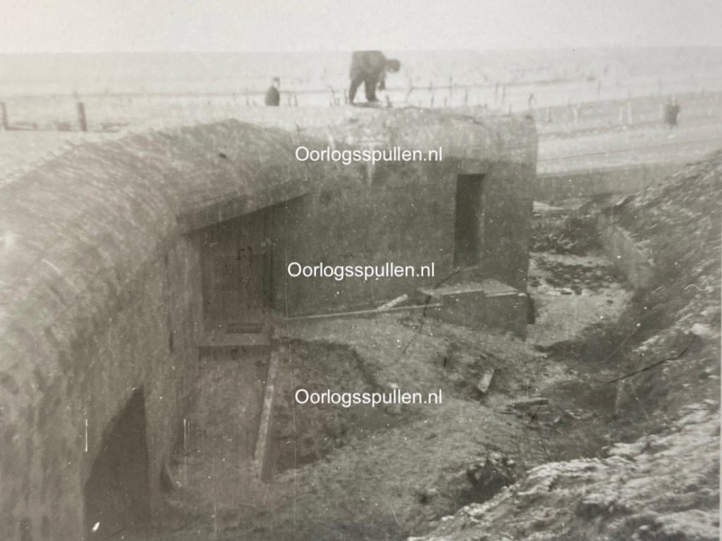 Original WWII Dutch photo - Bunker at Scheveningen 1945 ...