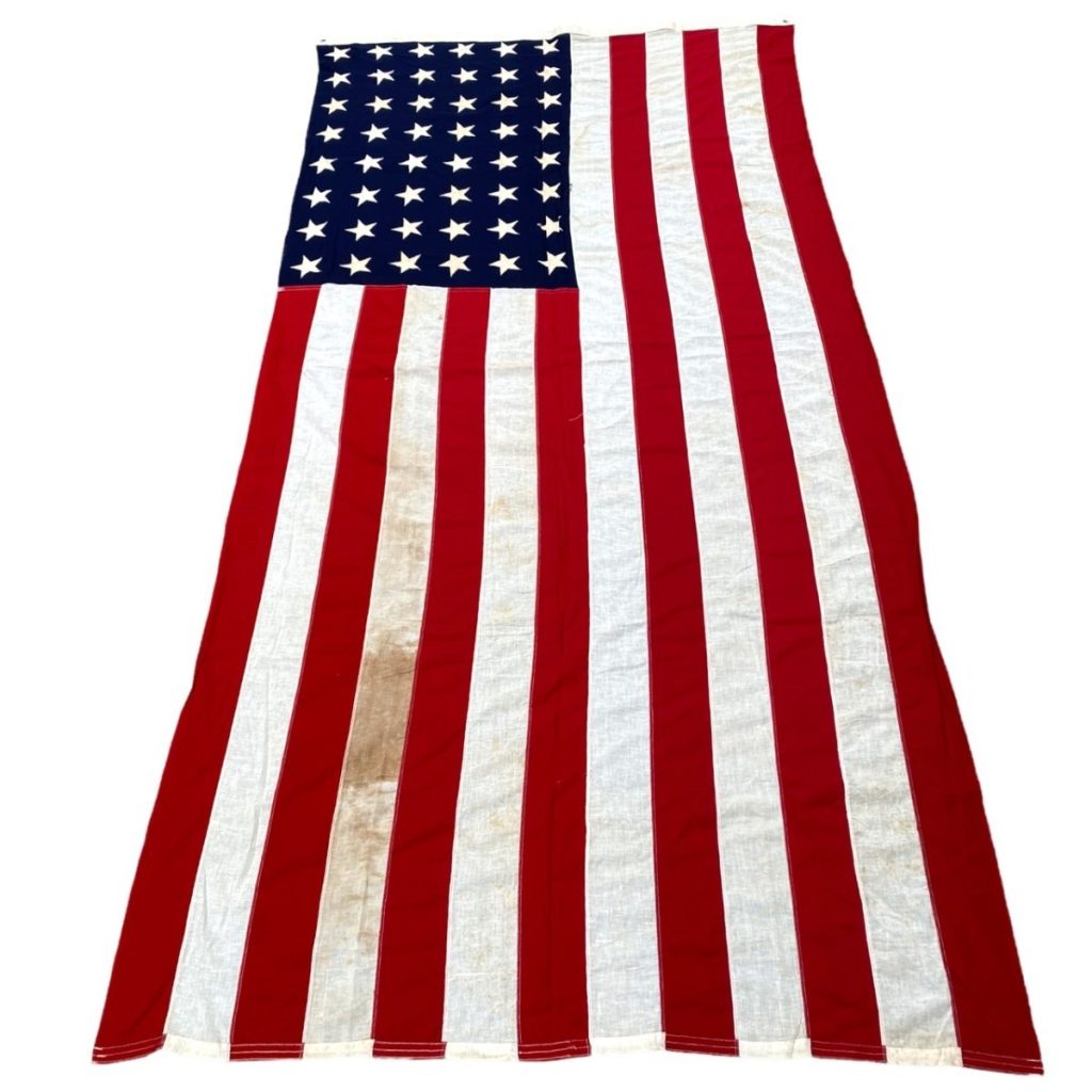 Original WWII US flag - Oorlogsspullen.nl - Militaria shop