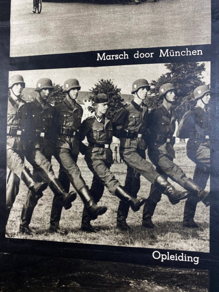 Original WWII Dutch Waffen-SS volunteer poster - Oorlogsspullen.nl ...