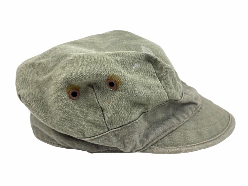 Original WWII US HBT field cap - Oorlogsspullen.nl - Militaria shop