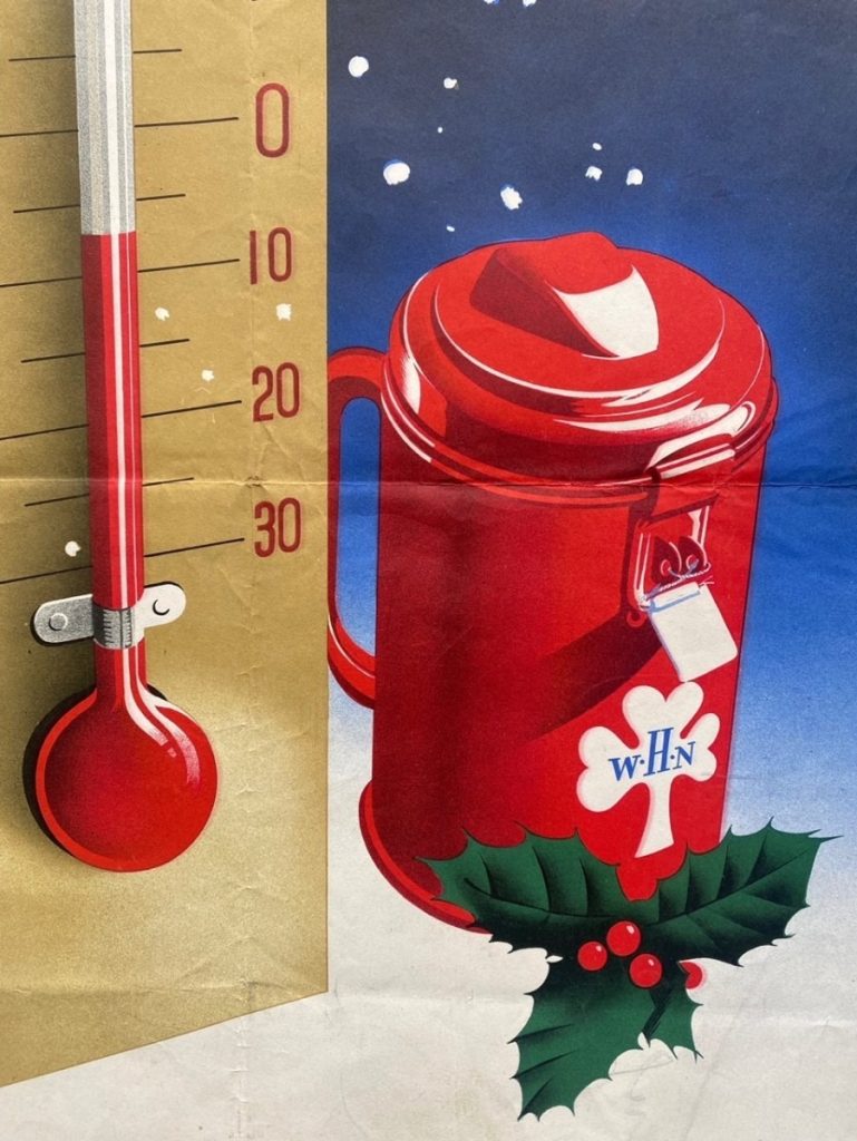 Original WWII Dutch Winterhulp poster - Oorlogsspullen.nl - Militaria shop