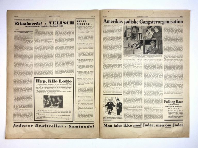 Original WWII Danish collaboration newspaper 'Kamptegnet ...