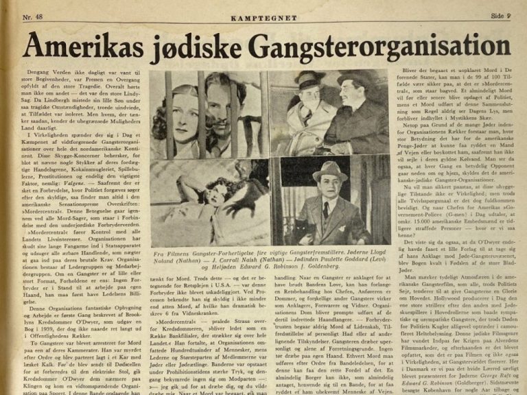 Original WWII Danish collaboration newspaper 'Kamptegnet ...