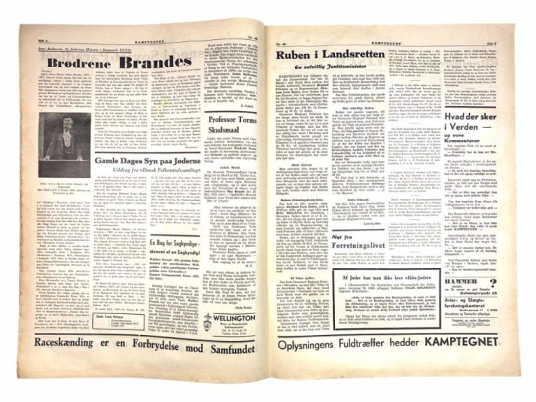 Original WWII Danish collaboration newspaper 'Kamptegnet ...