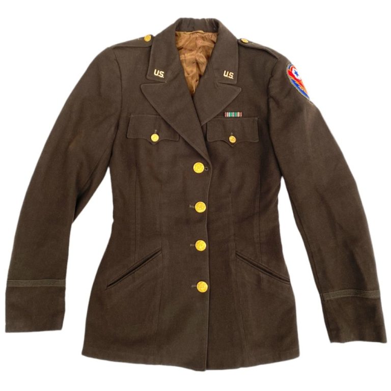 Original WWII US WAAC uniform jacket - Oorlogsspullen.nl - Militaria shop