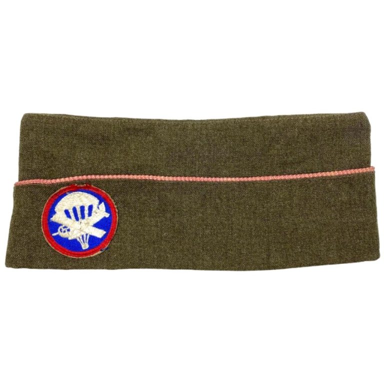 Original WWII US Airborne & Glider 'Artillery' troops garrison cap ...