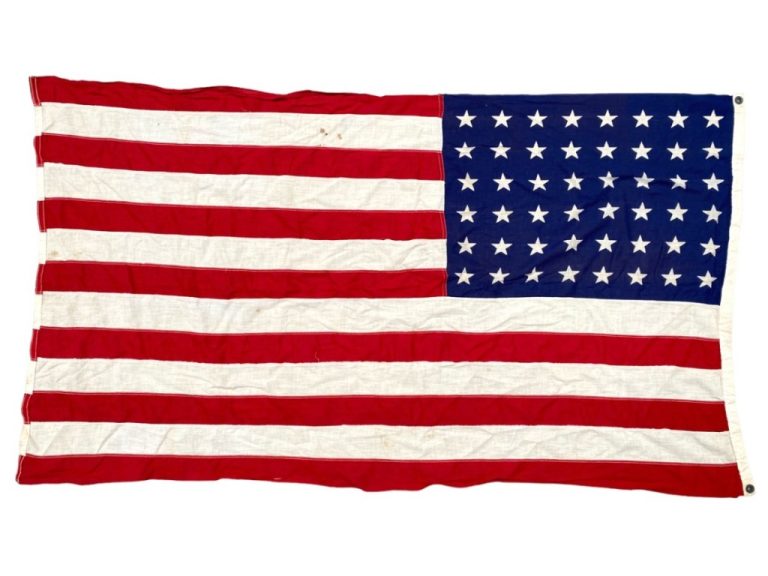 Original WWII US flag - Oorlogsspullen.nl - Militaria shop