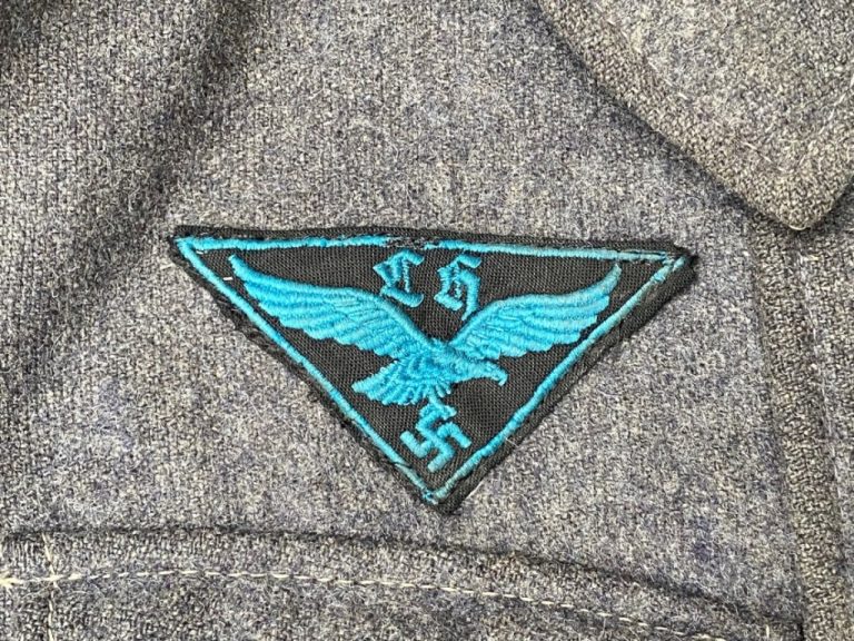 Original WWII German Luftwaffe HJ Flakhelfer jacket - Oorlogsspullen.nl ...