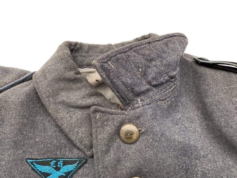 Original WWII German Luftwaffe HJ Flakhelfer jacket - Oorlogsspullen.nl ...